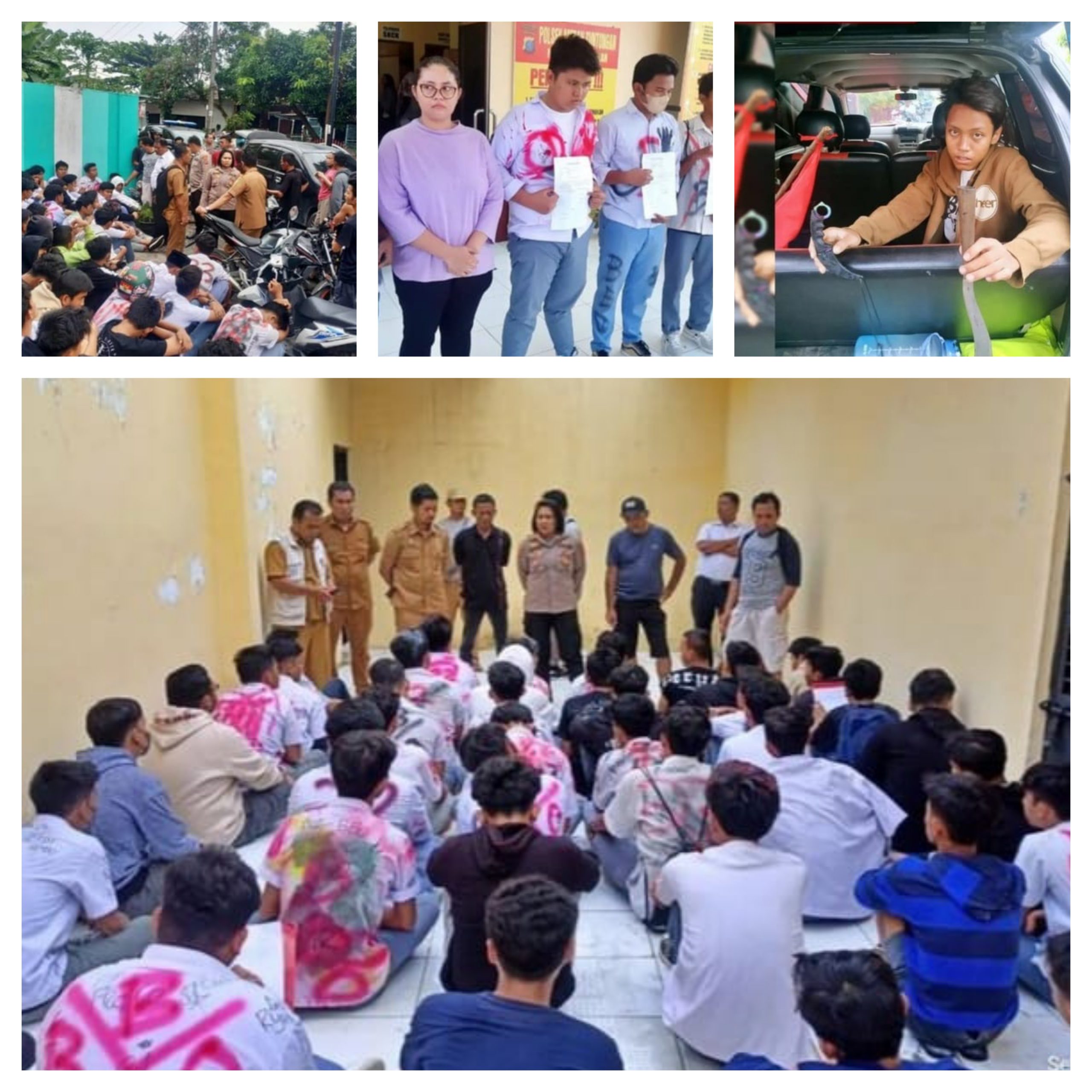 Kecamatan Medan Tuntungan Berhasil Bubarkan Aksi Konvoi dan Tawuran ...