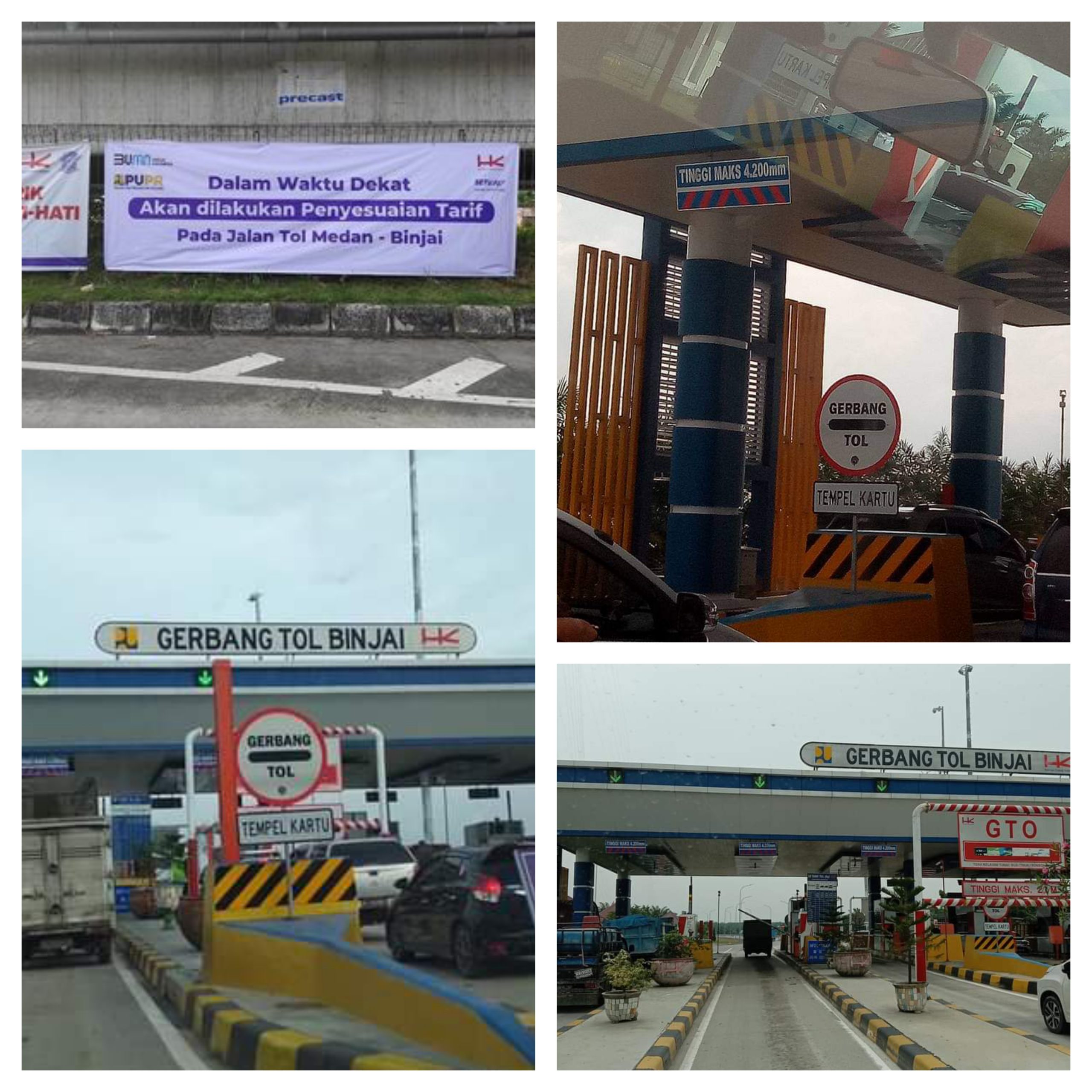Tarif Tol Medan-Binjai segera Naik dalam waktu dekat – Rubis.id Tarif Tol Medan-Binjai segera Naik dalam waktu dekat – Rubis.id