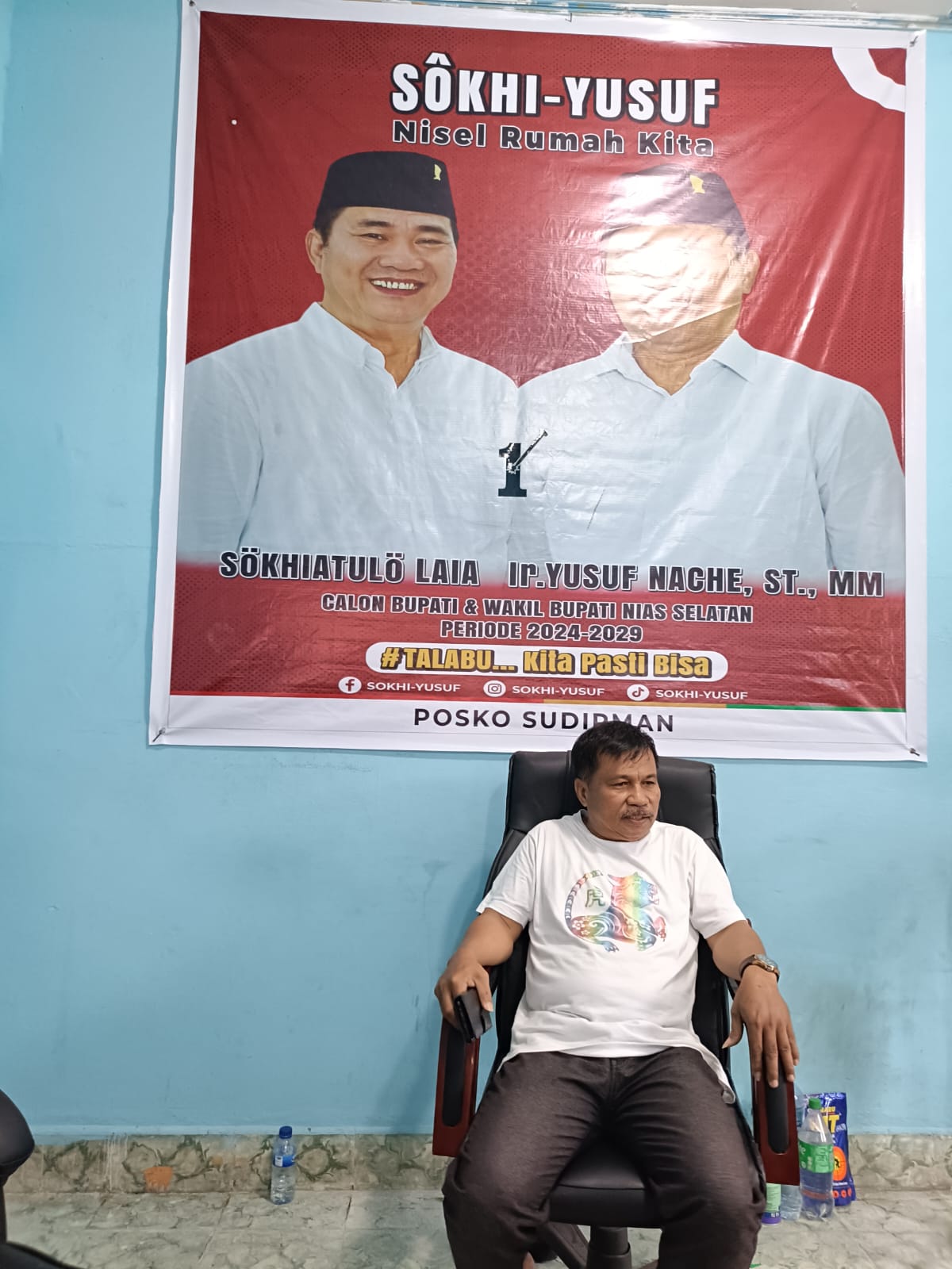 Tokoh Maniamolo Maranatha Dakhi Ajak Masyarakat Dukung Paslon Urut 1 ...