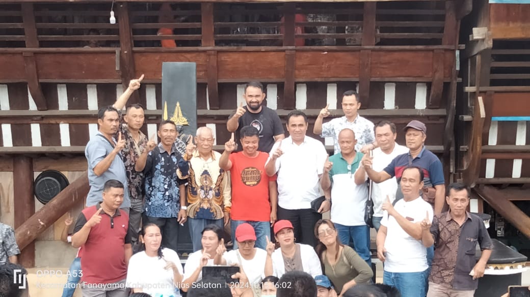 Seluruh Tim Pemenangan Se-Kecamatan Fanayama Satukan Tekad Menangkan ...