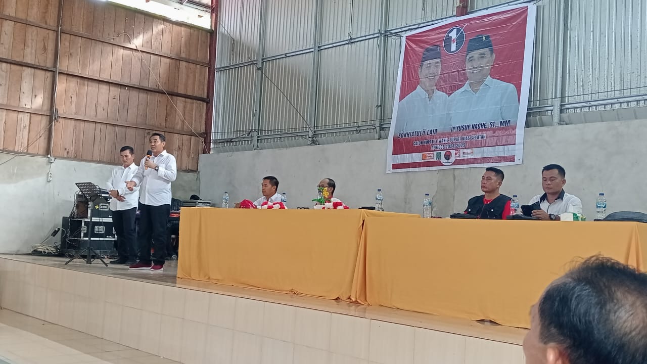 Paslon Sokhiatulo Laia – Yusuf Nache Ajak Tim Pemenangan dan Simpatisan ...