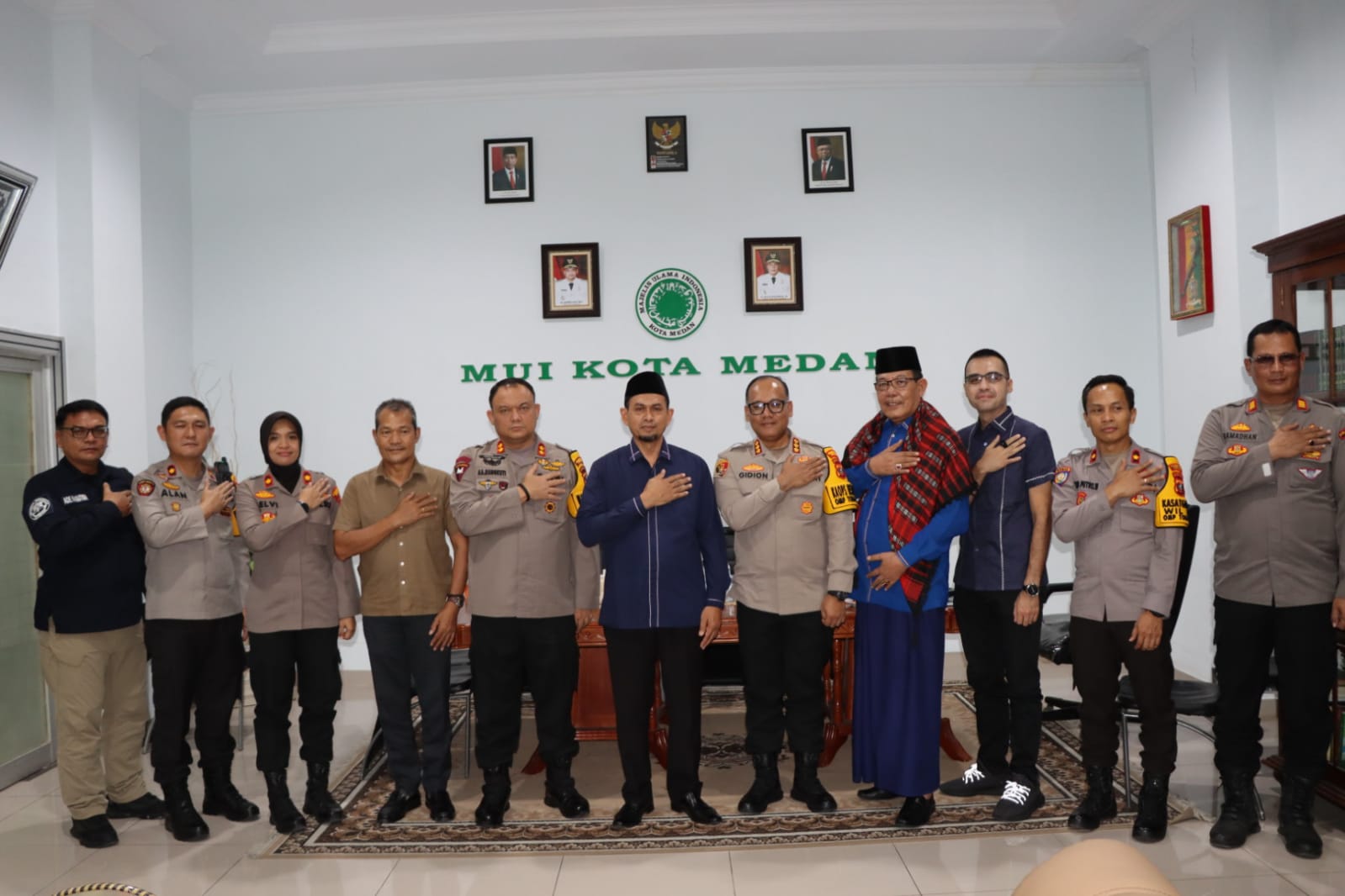 Dalam Rangka Silaturahmi, Kapolrestabes Medan KBP Gidion Arif Setyawan Berkunjung ke Al ...