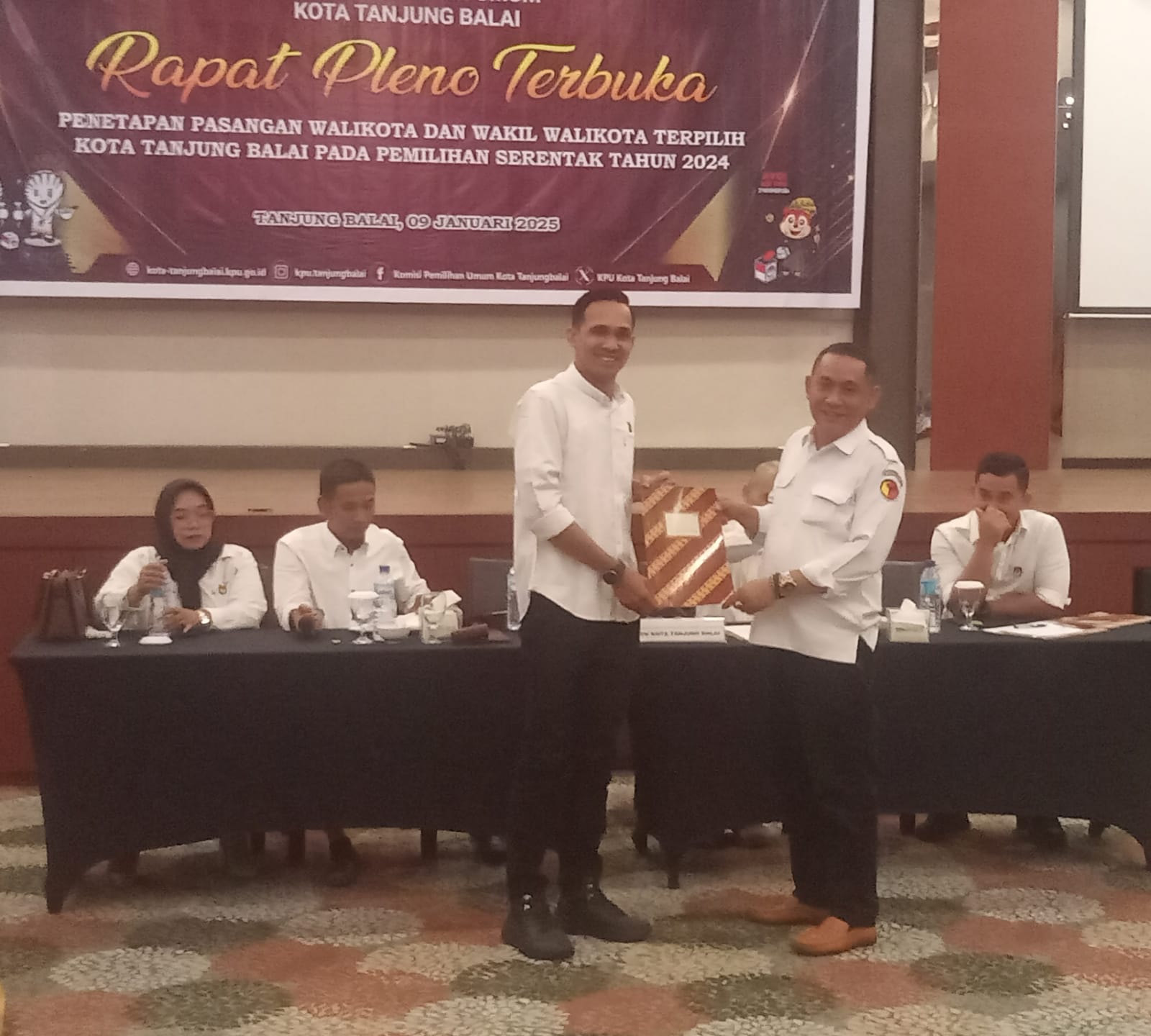 KPU Tetapkan Pasangan Calon Walikota Dan Wakil Walikota Tanjungbalai – Rubis.id