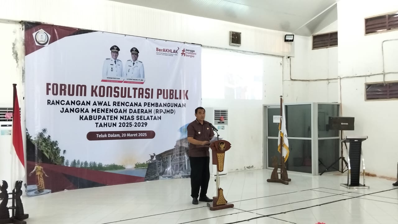 Wabup Nisel Buka Forum Konsultasi Publik Rancangan Awal RPJMD 2025–2029 ...