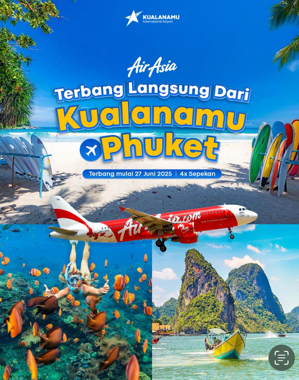 PT Angkasa Pura Aviasi Sambut Positif Peluncuran Rute Penerbangan Internasional oleh Thai ...