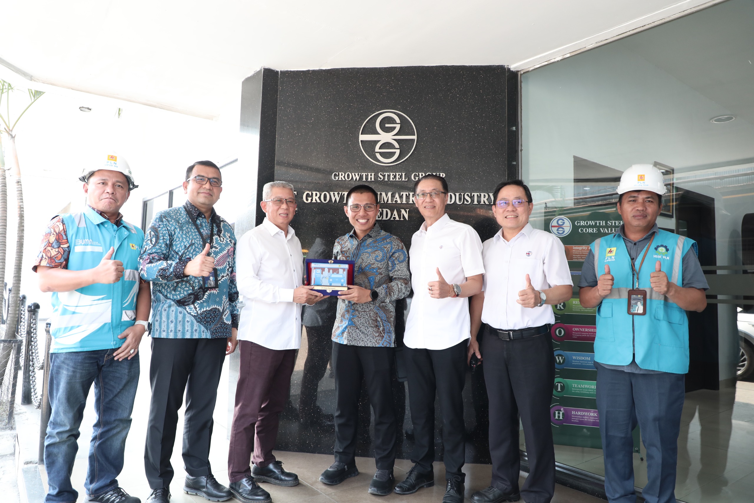 PLN Perkuat Kemitraan dengan Industri, Kunjungi PT Growth Sumatera ...