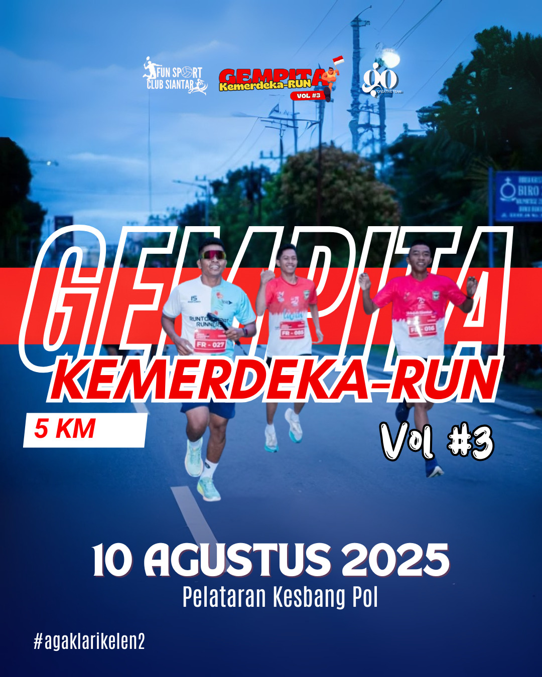 Yuk, ‘Agak Lari Kelen’ di Gempita Kemerdekaan Run Pemko Pematangsiantar – Rubis.id