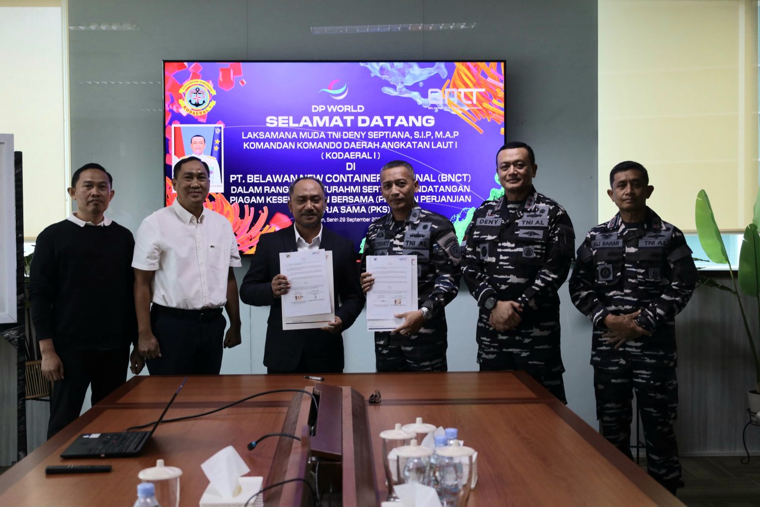 BNCT dan Puskopal Kodaeral I TNI AL Belawan Jalin Kerja Sama untuk ...
