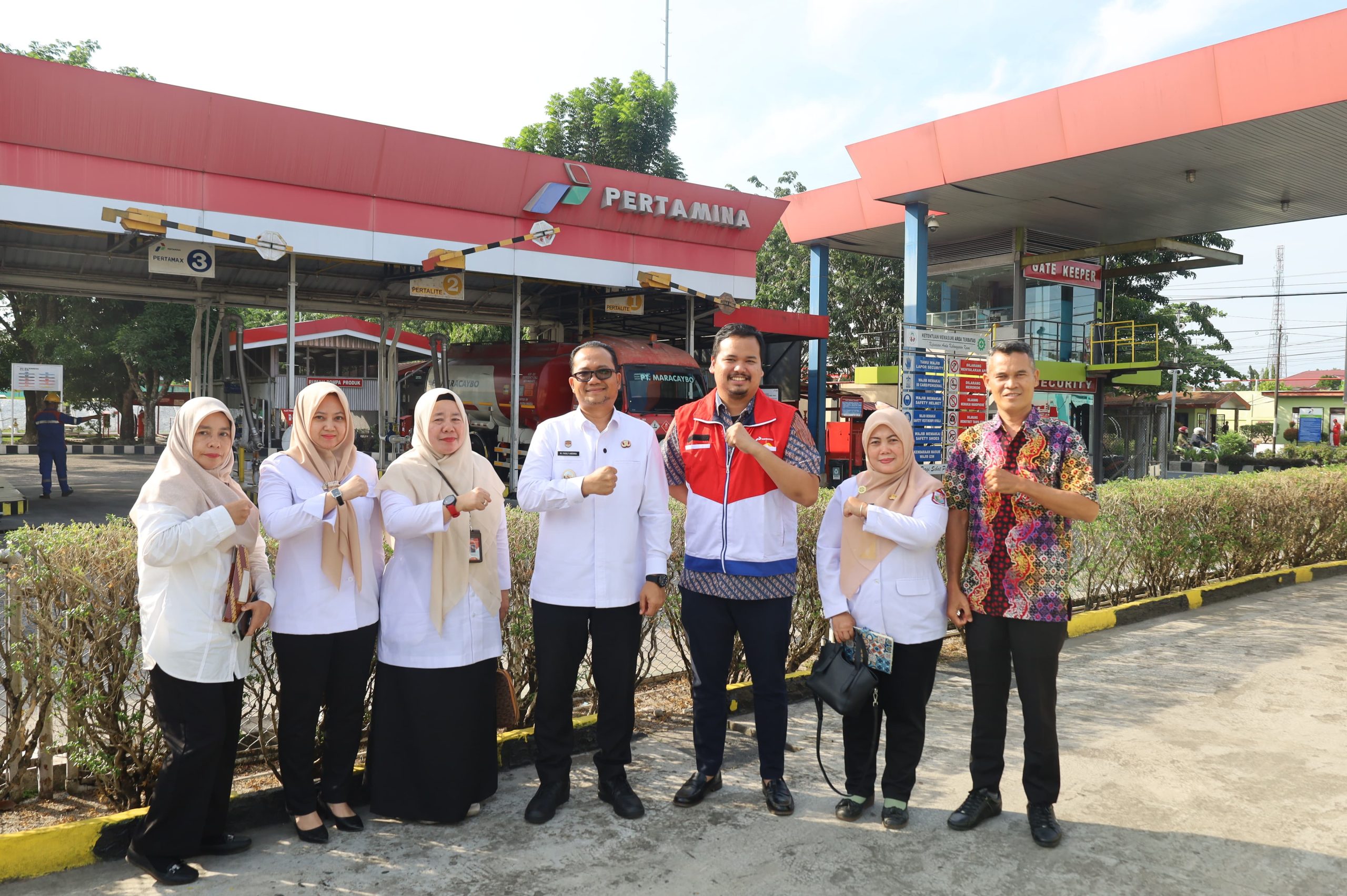Wakil Wali Kota Tanjungbalai Tinjau Pertamina Fuel Terminal Kisaran ...
