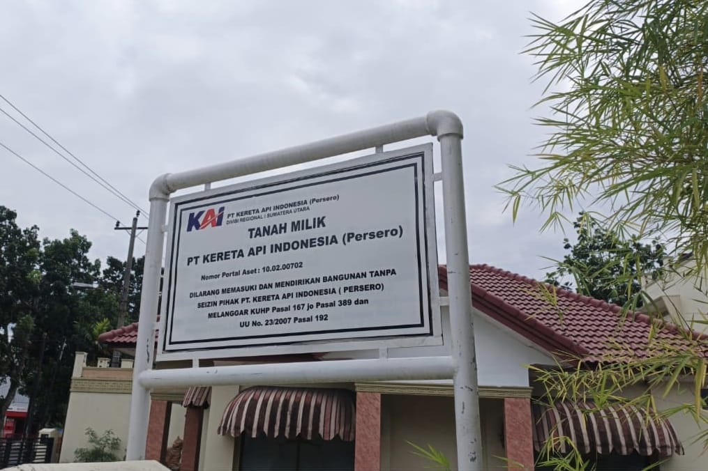 Perkuat Legalitas Aset Negara, KAI Divre I Sumut Berhasil Sertifikasi 1 ...